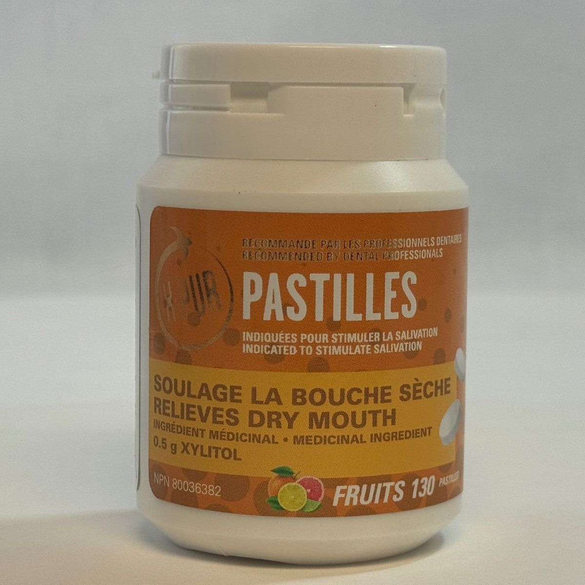 X-PUR Pastilles, Dry Mouth Relief, Fruits Flavored - 130 Pastilles ...