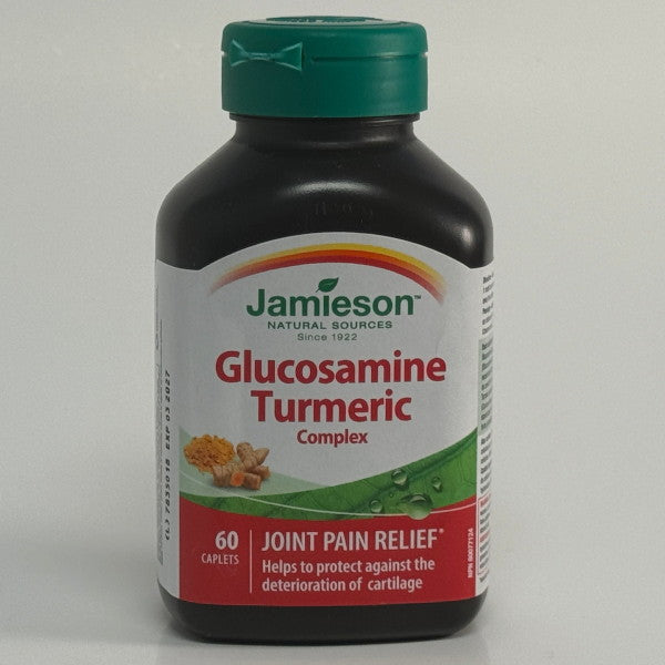 Jamieson Glucosamine Turmeric Complex Caplets (60 Count) — Ingram Pharmacy