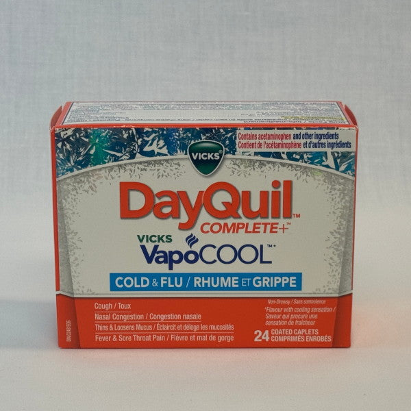 Vicks DayQuil VapoCool Cold & Flu (24 Caplets) — Ingram Pharmacy